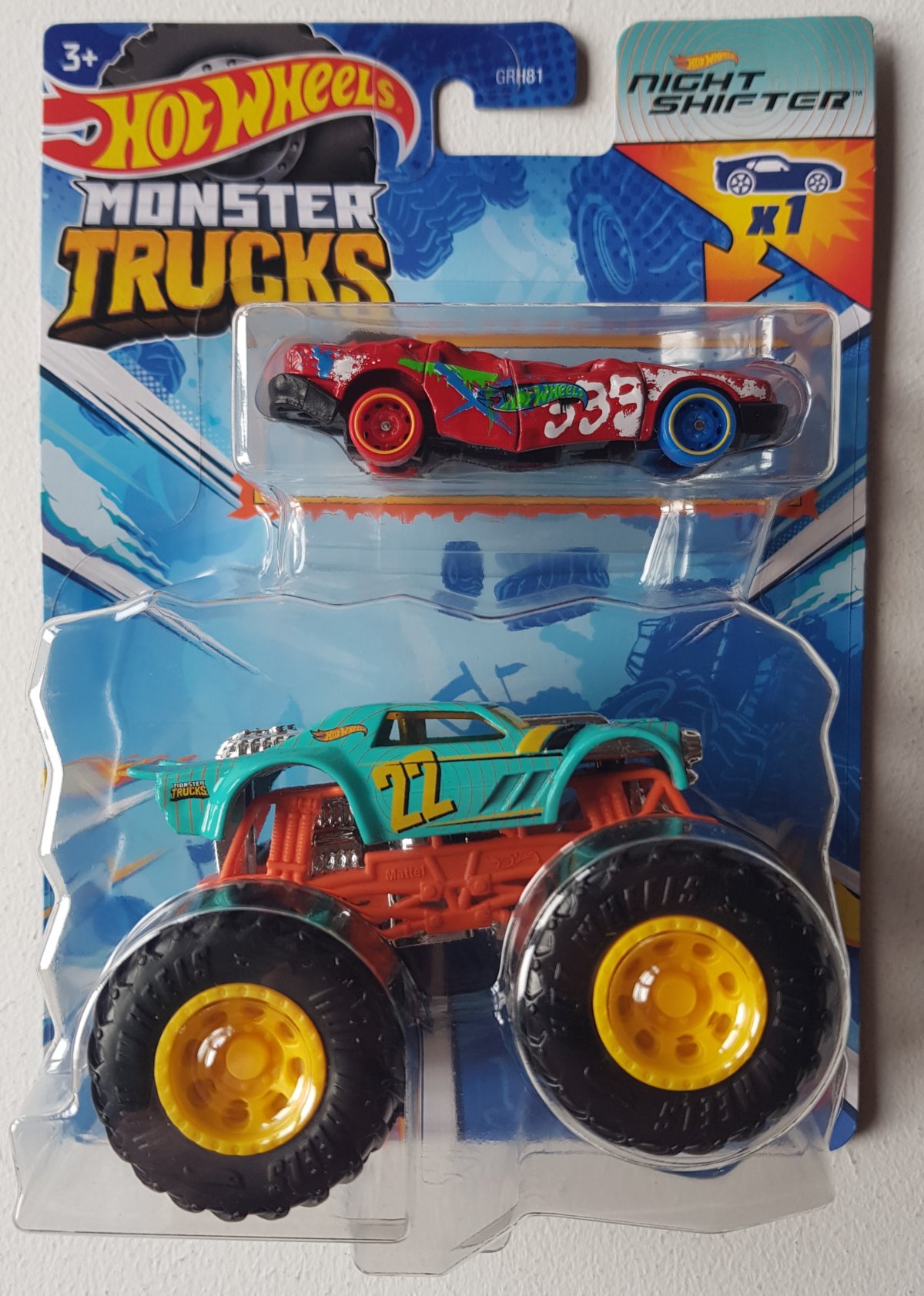 Hot Wheels - Monster Trucks, Night Shifter