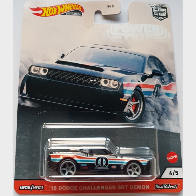 Hw Premium 18 Dodge Challenger Srt Demon