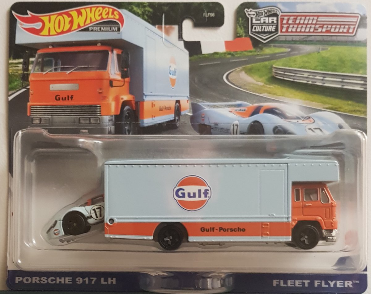 Hot Wheels - #41 Porsche 917 LH & Fleet Flyer