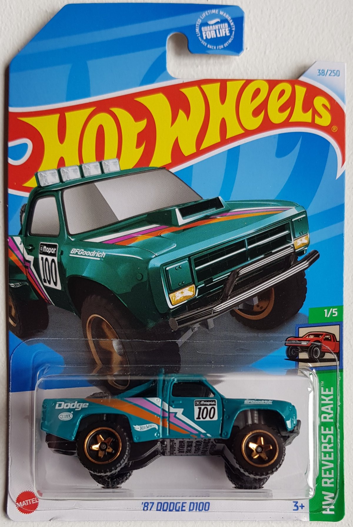 Hot Wheels - 1987 Dodge D100
