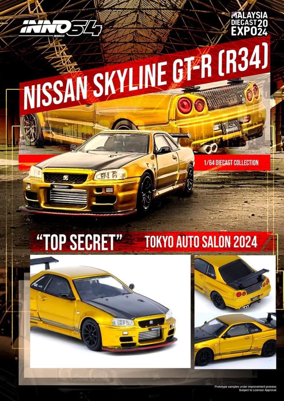 INNO64 - Nissan Skyline GT-R (R34) Top Secret