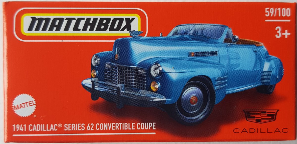Matchbox - 1941 Cadillac Series 62 Convertible Coupe