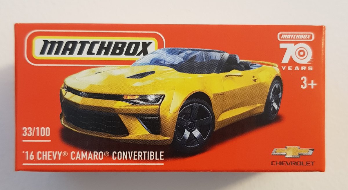 Matchbox - 2016 Chevy Camaro Convertible