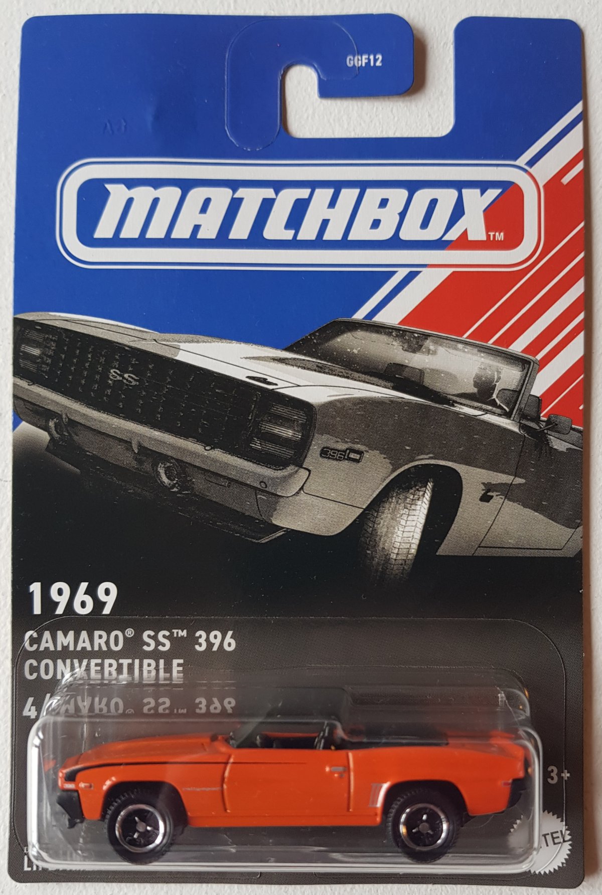 Matchbox - 1969 Camaro SS 396 Convertible