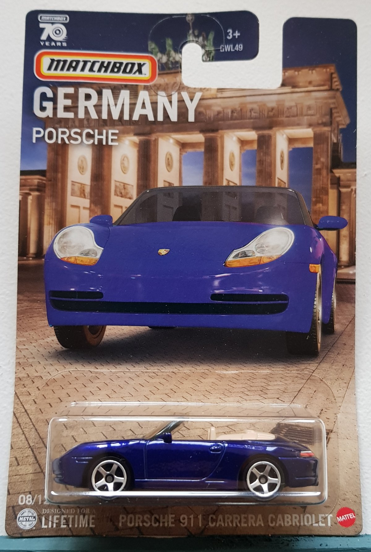 Matchbox - Porsche 911 Carrera Cabriolet