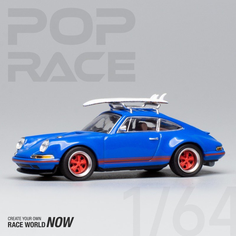 Pop Race - Porsche 964 Singer with roof rack