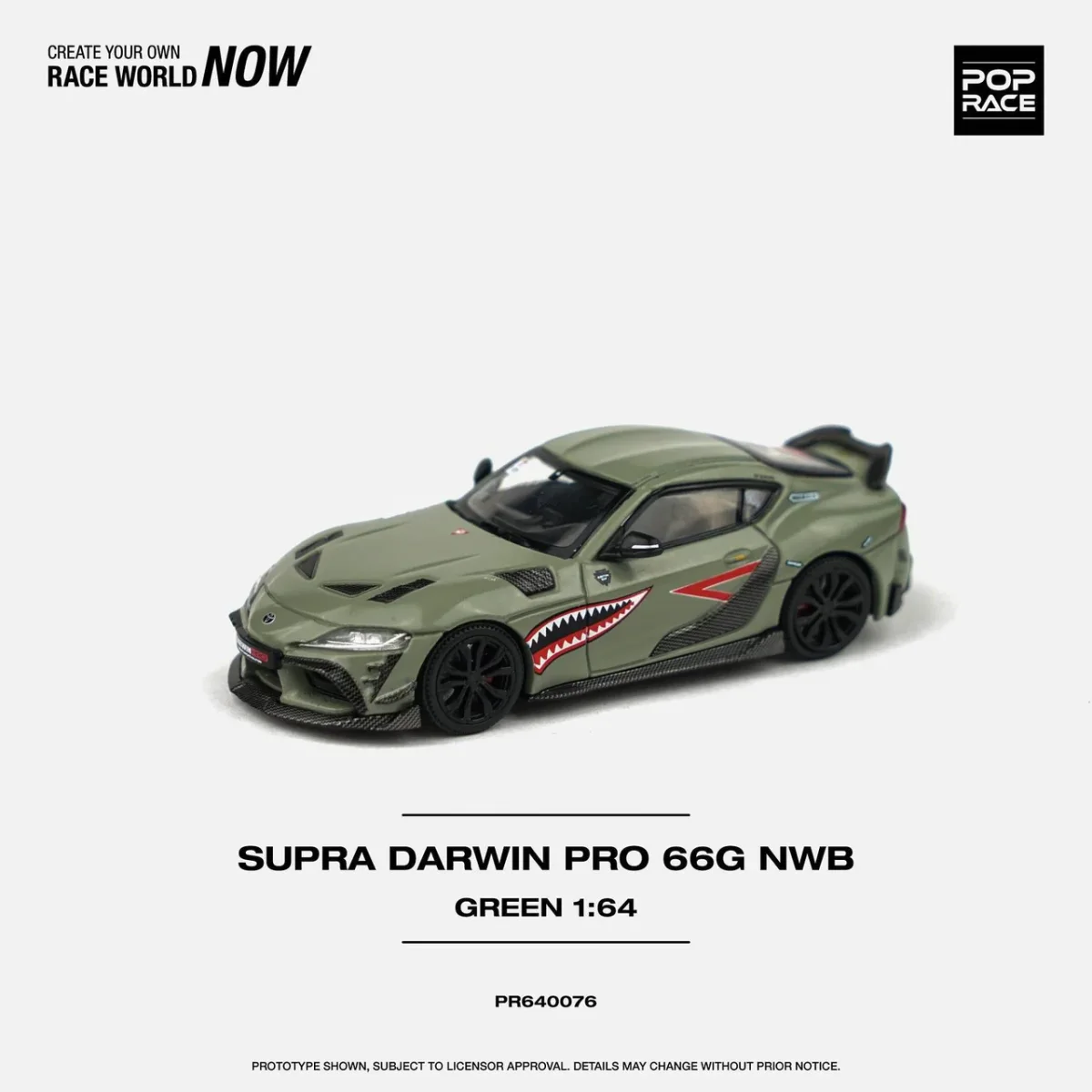Pop Race - Darwin Pro 66G NWB Supra A90
